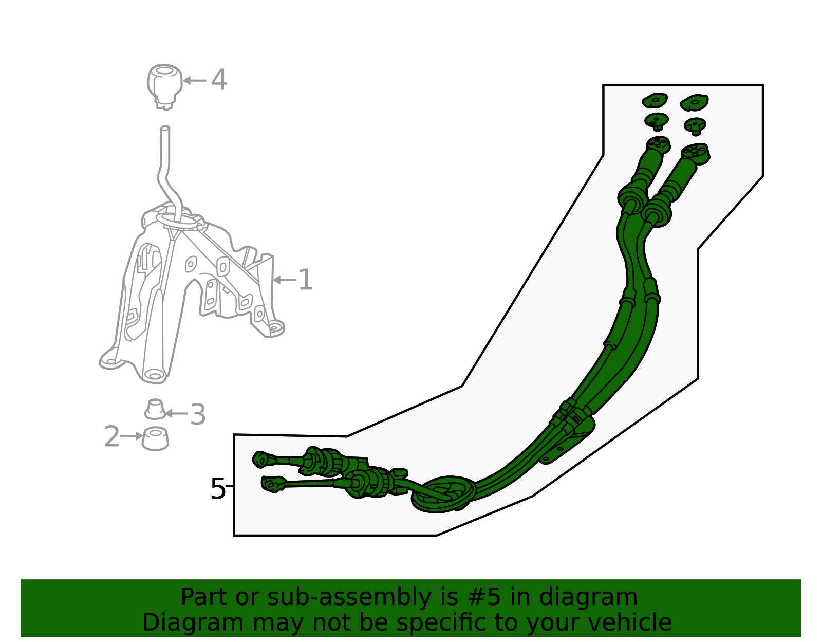 2016-2021 Honda Civic Shift Control Cable 54310-TBA-A02 | OEM Parts Online