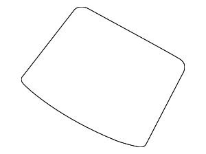 2003-2008 Hyundai Tiburon Glass Assembly Windshield 86110-2C000 | OEM ...