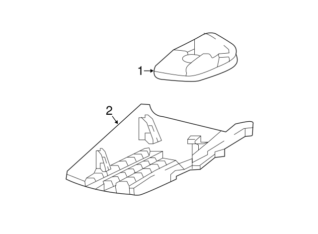 2018-2020 Nissan Leaf Camera Cover - Passenger Side (RH) 284L8-5SA0A ...