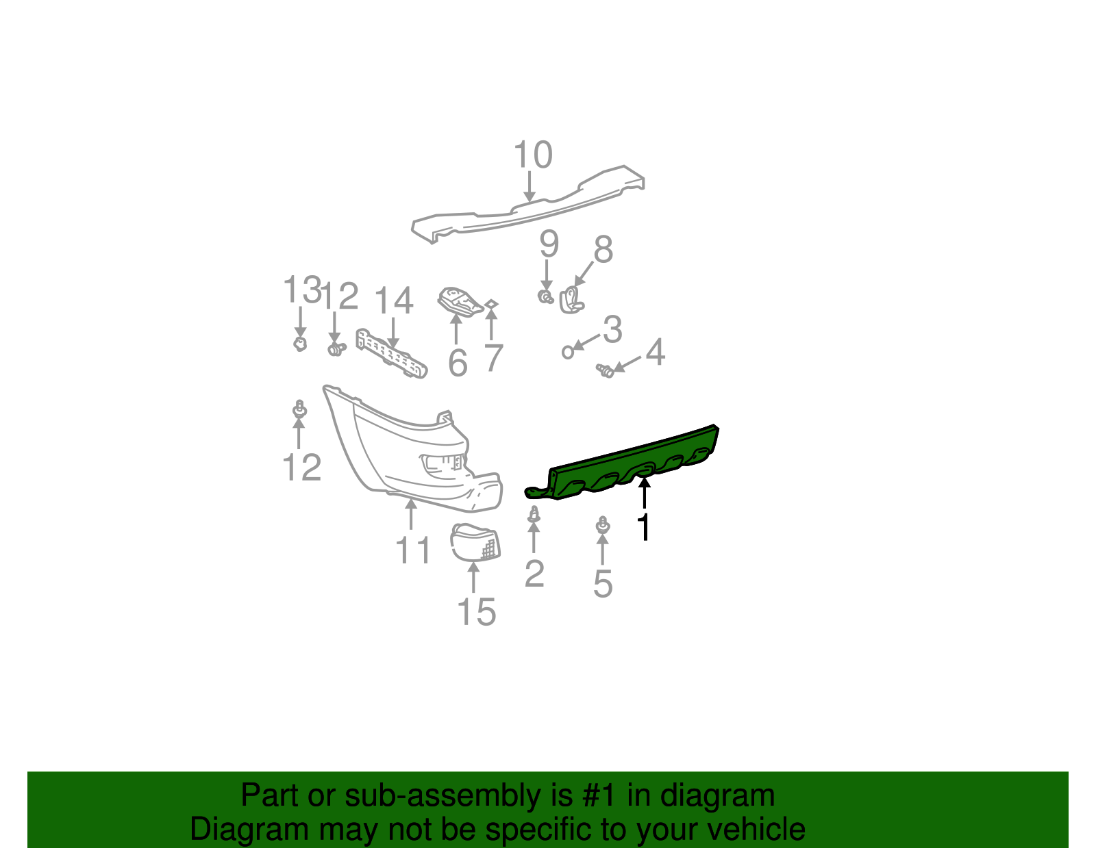 2003-2005 Toyota 4Runner Bumper Cover 52159-35100 | Retail Performance ...