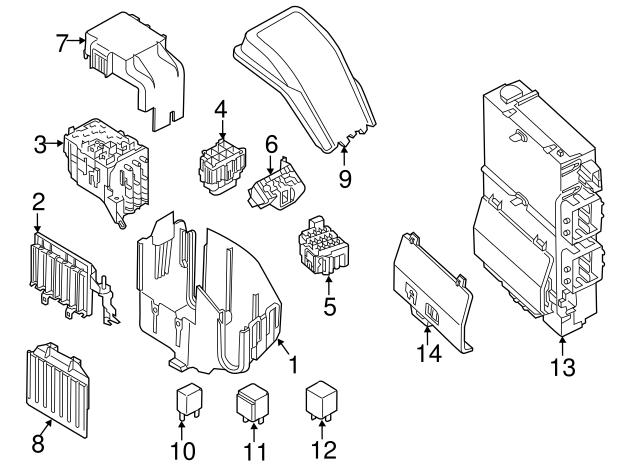 30728625 - Lower Cover - 2007-2018 Volvo | Volvo OEM Parts Direct