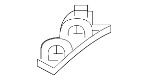 91504-THR-A01 - Roof Molding Clip 2018-2024 Honda Odyssey | Honda Parts ...