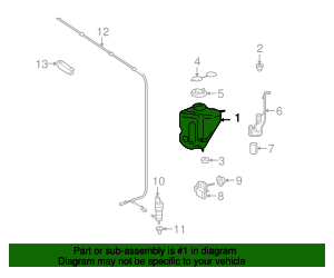 Genuine OEM Washer Reservoir | 221-869-10-20 | Fits Select 2007-2014 ...