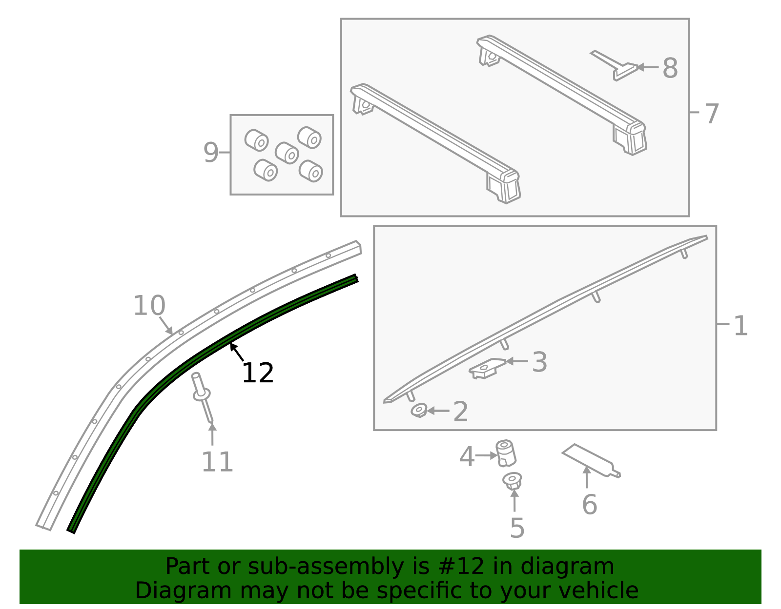 4M8-854-543-B - High-Quality Roof Drip Molding Seal for 2019-2024 Audi ...