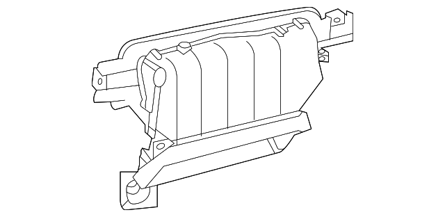 87201-0E140 - 2020-2024 Toyota Highlander - Air Duct | Discount Parts ...