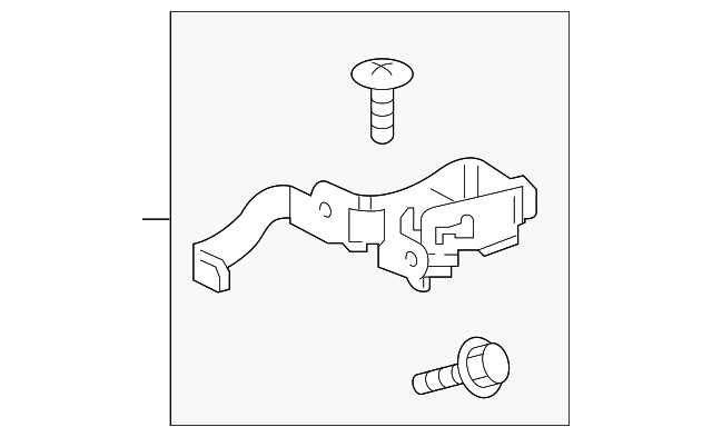 2016-2022 Toyota Cruise Control Distance Sensor Bracket 88201-60010 ...