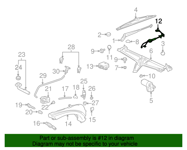 1999-2005 Porsche 911 Rain Sensor 996-612-516-00 | Porsche Marin