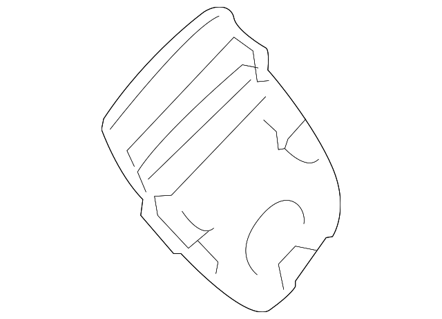 217-868-00-00-1B88 - Retractor Assembly Cover 2015-2021 Mercedes-Benz ...