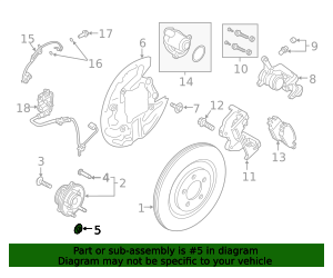 LB5Z-3B477-A - Axle Nut 2020-2025 Ford | Ford OEM Parts Direct