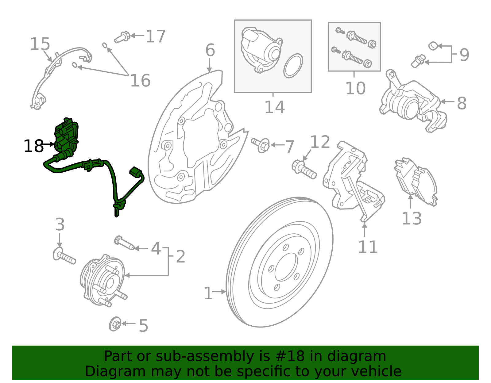 2024-2025 Ford Sensor Assembly R1MZ-2C190-C | OEM Parts Online