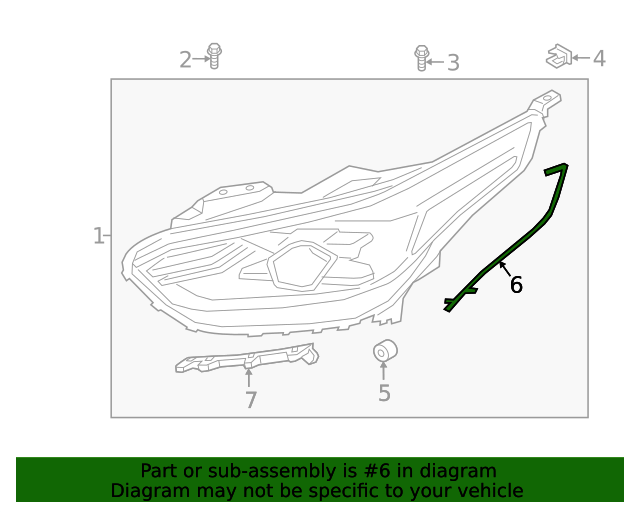 92182-M7000 - Seal Strip 2019-2021 Kia Forte | Kia.Parts Store