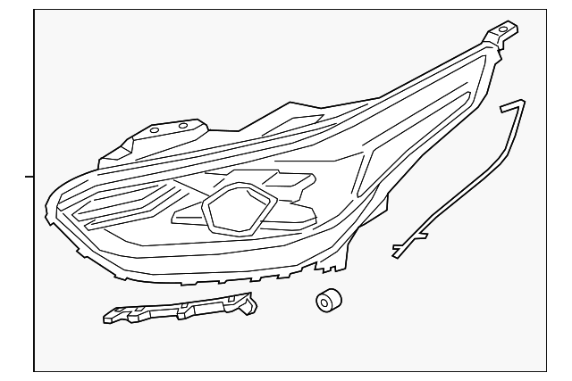 92102-M7200 - Headlamp Assembly 2019-2021 Kia Forte | Kia.Parts Store