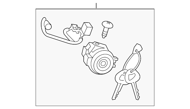 2014-2019 Kia Ignition Lock Cylinder 81905-B2111 | TascaParts.com