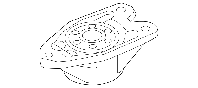 33506867478 - 2016-2024 BMW Shock Mount (33-50-6-867-478) | BMW of ...