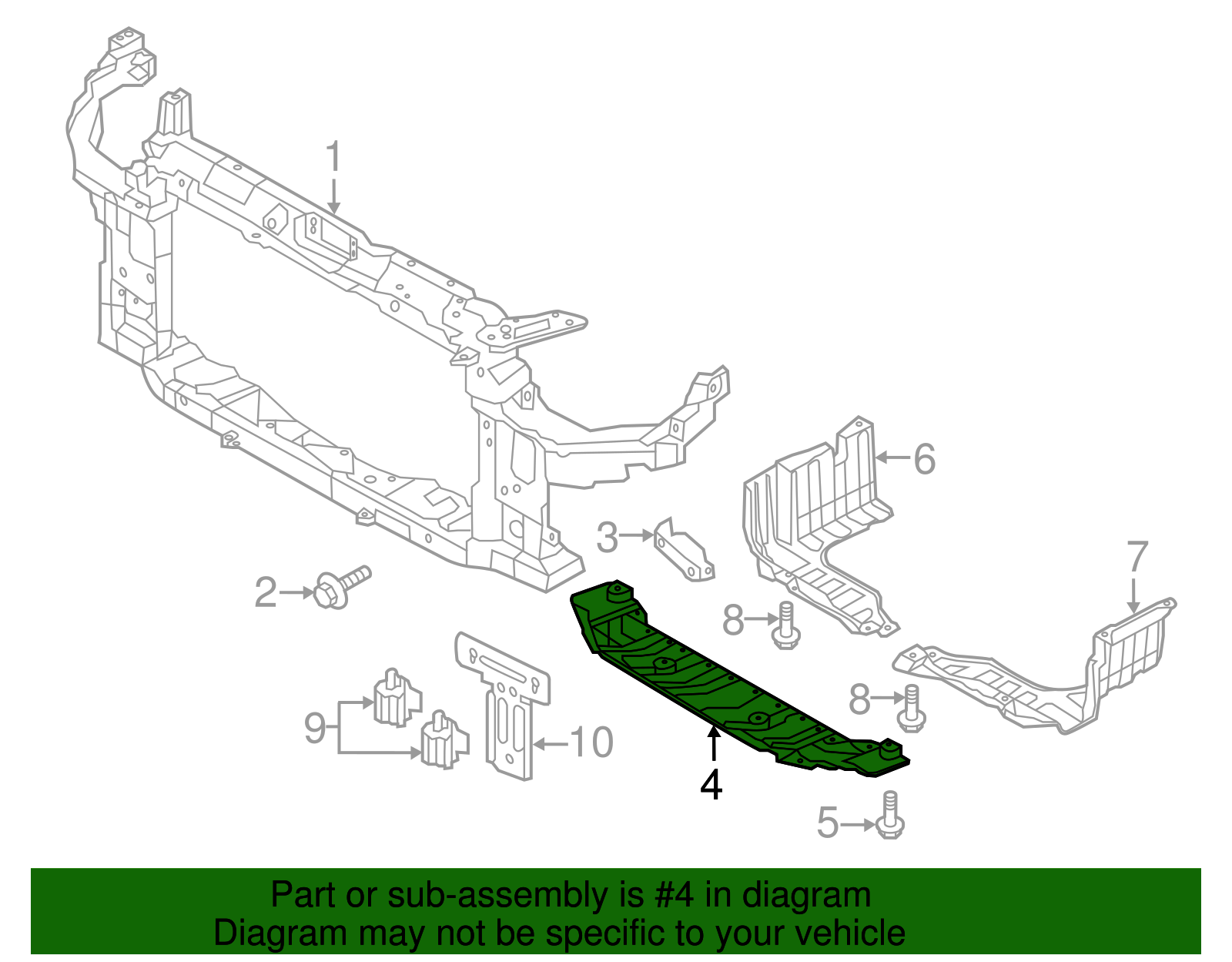 2014-2016 Hyundai Elantra Front Shield 29110-3Y900 | Retail Performance ...