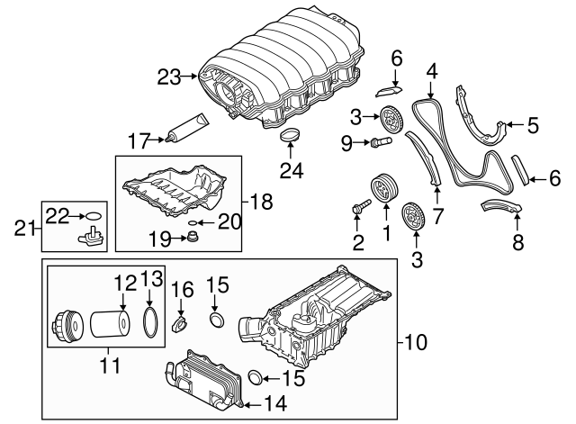 948-105-180-11 - Engine Timing Chain Tensioner 2009-2018 Porsche ...