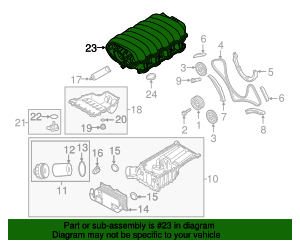 2011-2018 Porsche Intake Manifold 948-110-016-76 | OEM Parts Online