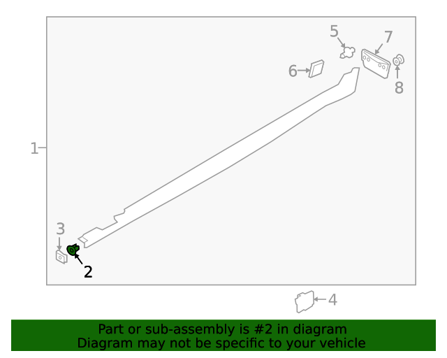 Genuine Fender Liner Retainer Nut for 1995-2024 Hyundai | Part# 86848 ...