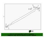 2013-2025 Hyundai Wheel Opening Molding Retainer Clip 87756-1F000 | OEM ...