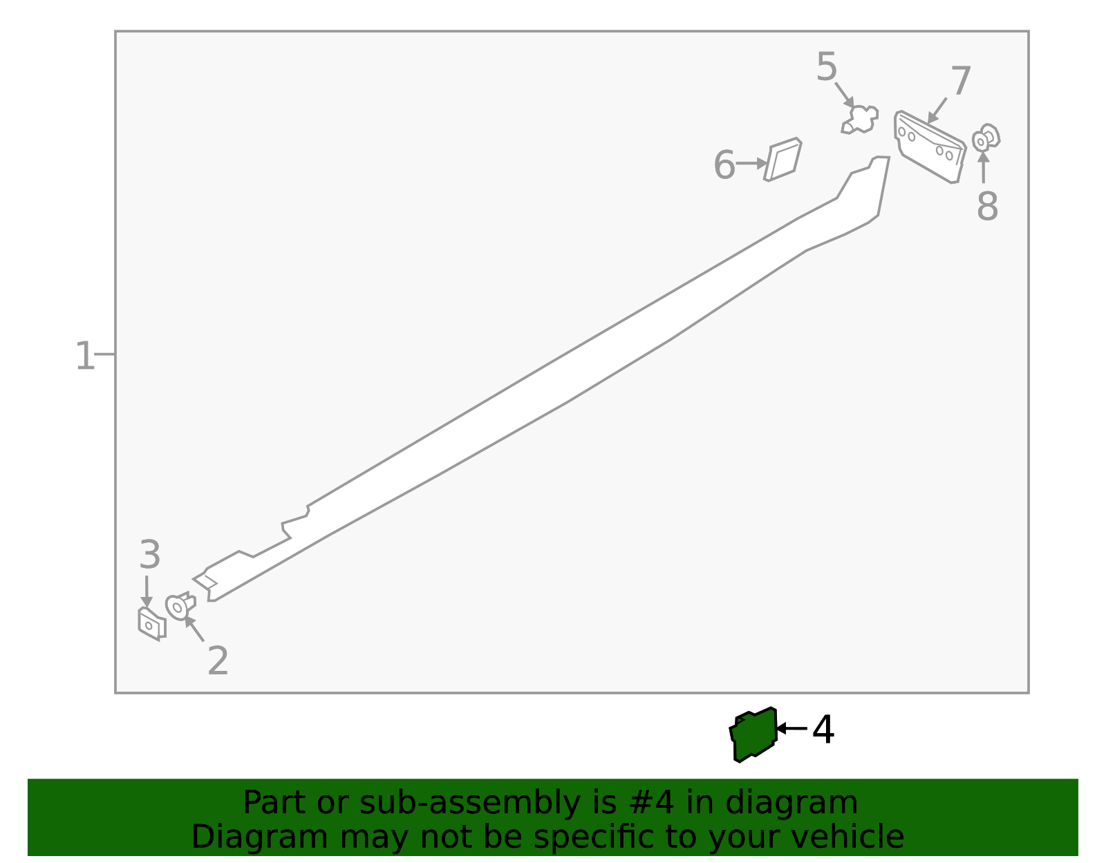 87756-1F000 - Wheel Opening Molding Retainer Clip 2013-2025 Hyundai ...