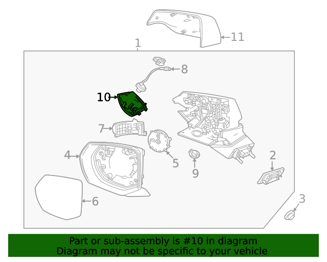 2021-2023 GM Lower Cover 84642906 | GMPartsDirect.com