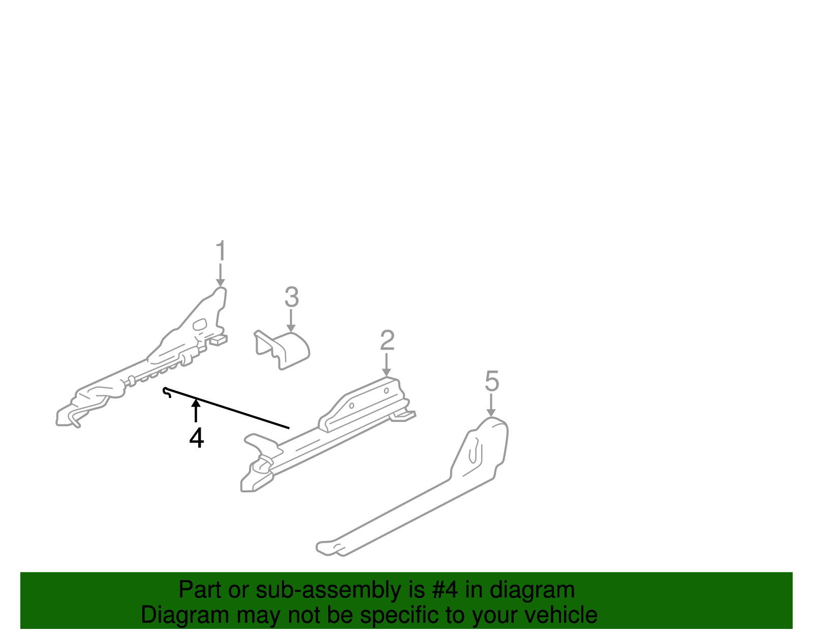 2000-2003 Hyundai Accent Connector Rod 88541-25000 | Hyundai Wholesale ...