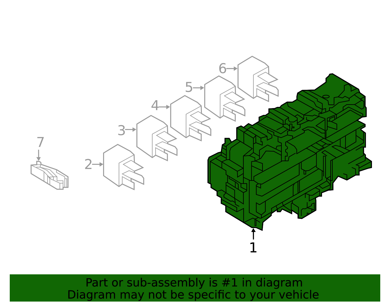 2018-2025 Nissan Fuse & Relay Box 24311-5RB0A | Team Nissan Inc.