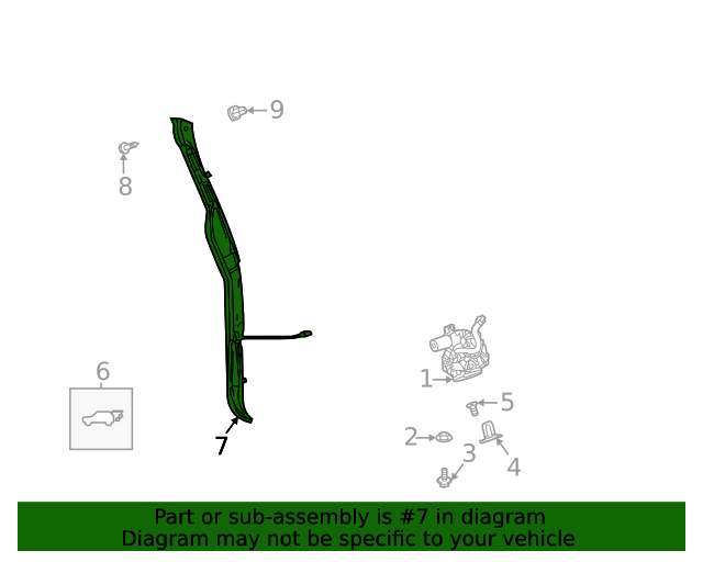 2021-2024 Toyota Sienna Sensor 84280-08020 | Toyota Parts Center