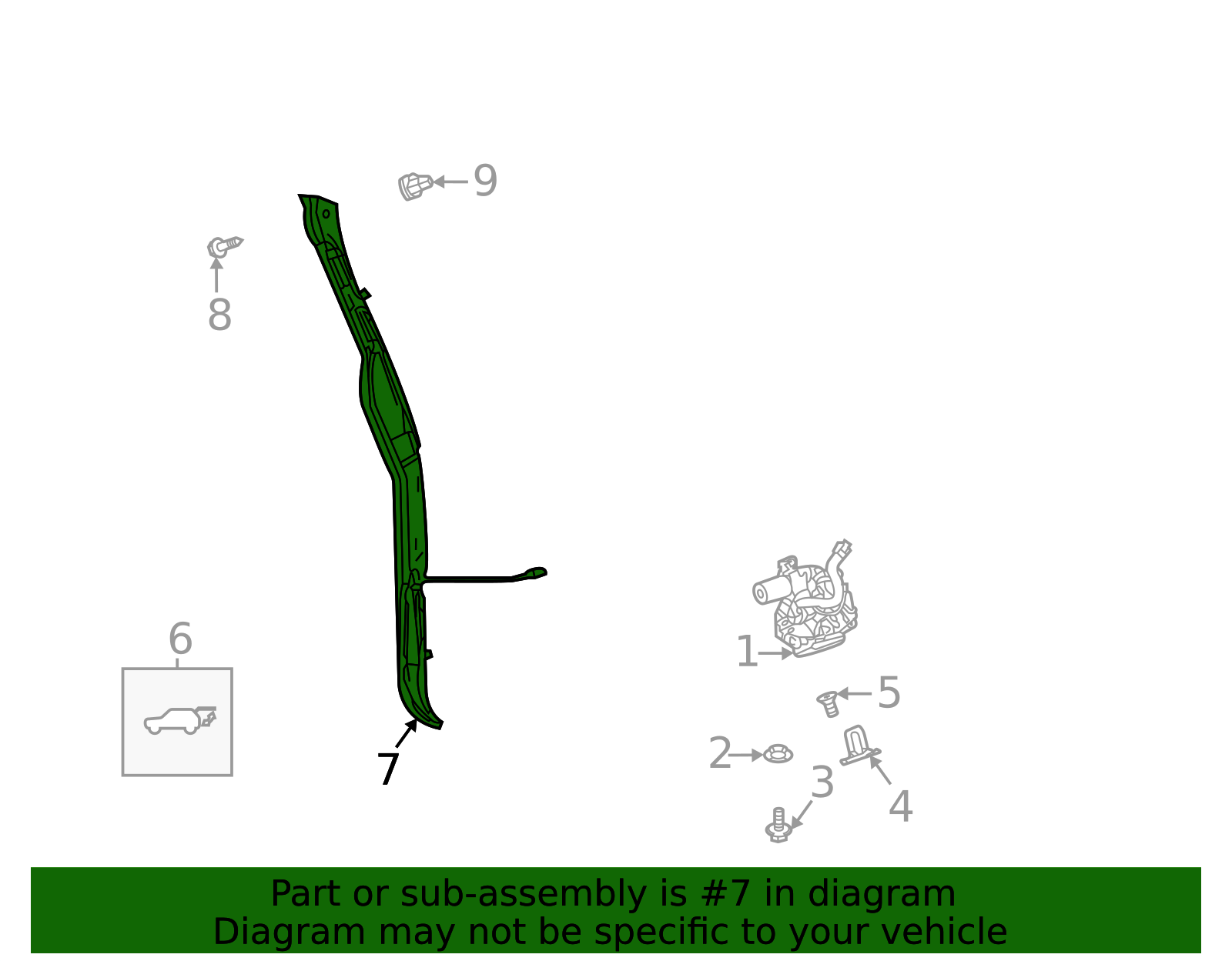 2021-2024 Toyota Sienna Sensor 84270-08020 | Toyota Parts Center