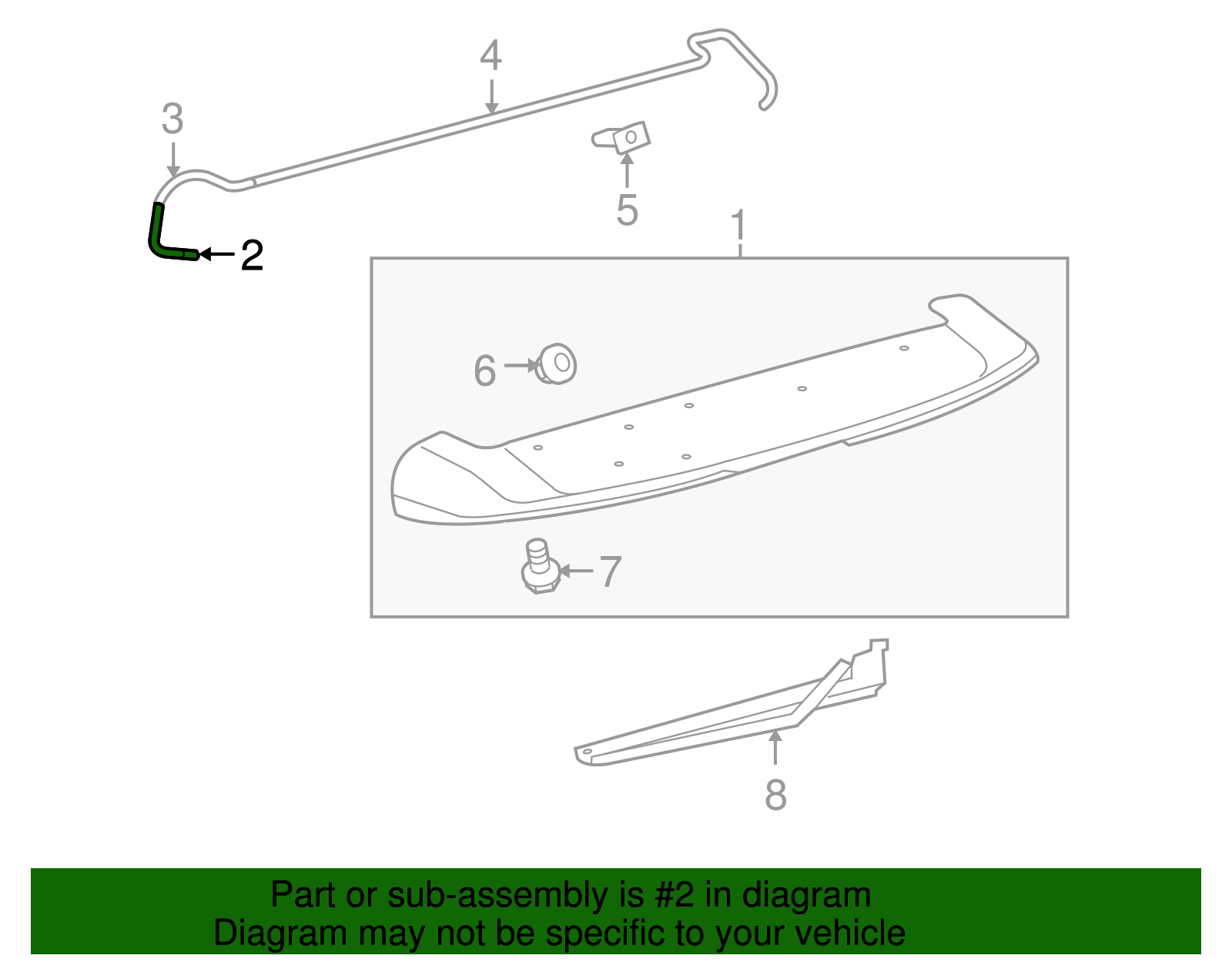 2010-2024 Toyota 4Runner Spoiler Protector 76874-35040 | Retail ...
