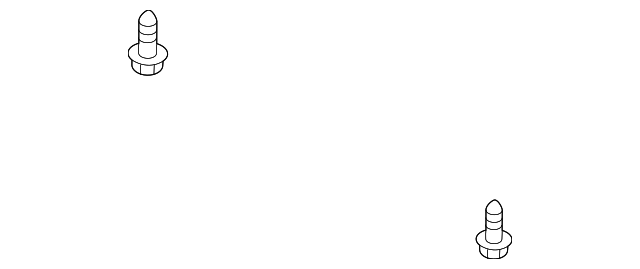 2016-2021 Volvo XC90 Trim Plate Screw 30640936 | NewAutoParts.com