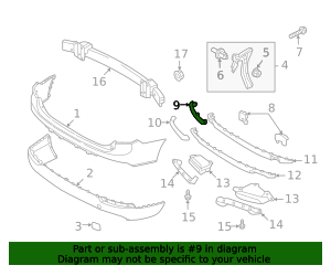 31468556 - Reflector 2016-2023 Volvo XC90 | AutoNationParts.com