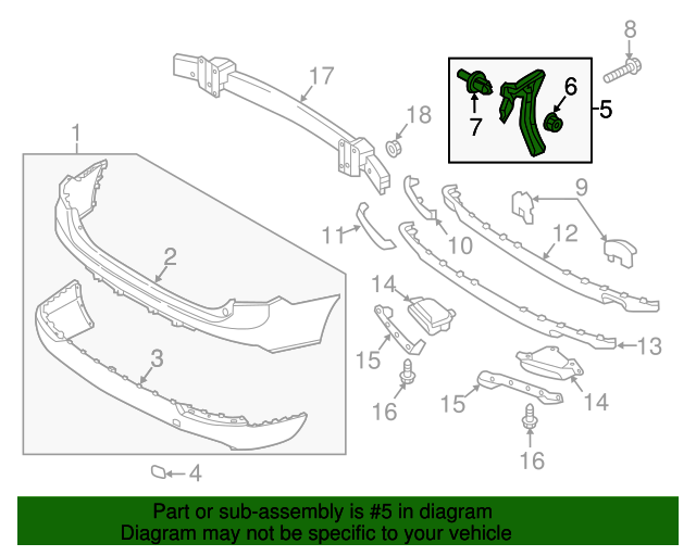 2020 Volvo XC90 Side Bracket 31663176 | TascaParts.com