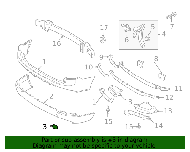 2016-2022 Volvo XC90 Lower Cover Cap 39825515 | OEM Parts Online
