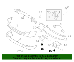 2016-2021 Volvo XC90 Trim Plate Screw 30640936 | NewAutoParts.com