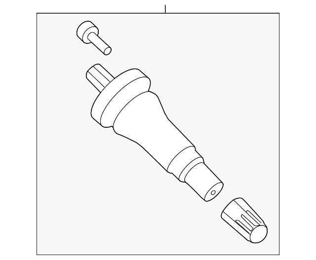 TPMS-76 - Motorcraft™ Tire Pressure Monitoring System (TPMS) Sensor ...