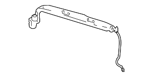 2007-2009 GM Driver Side Rear and 3rd Row Roof Rail Airbag 84250342 ...