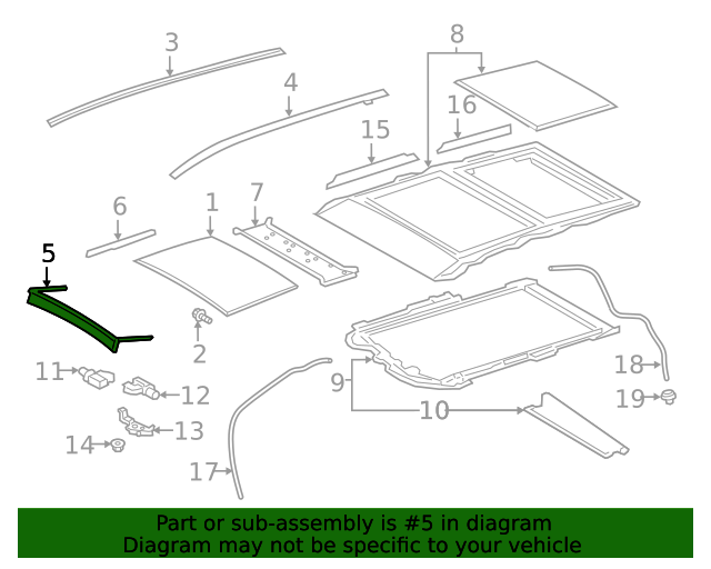 63201-42150 - Air Deflector - 2019-2021 Toyota | OEM Genuine Toyota Parts