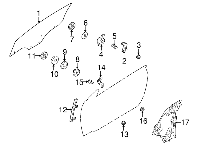 2010-2013 Kia Forte Koup Stabilizer 82425-3L000 | TascaParts.com