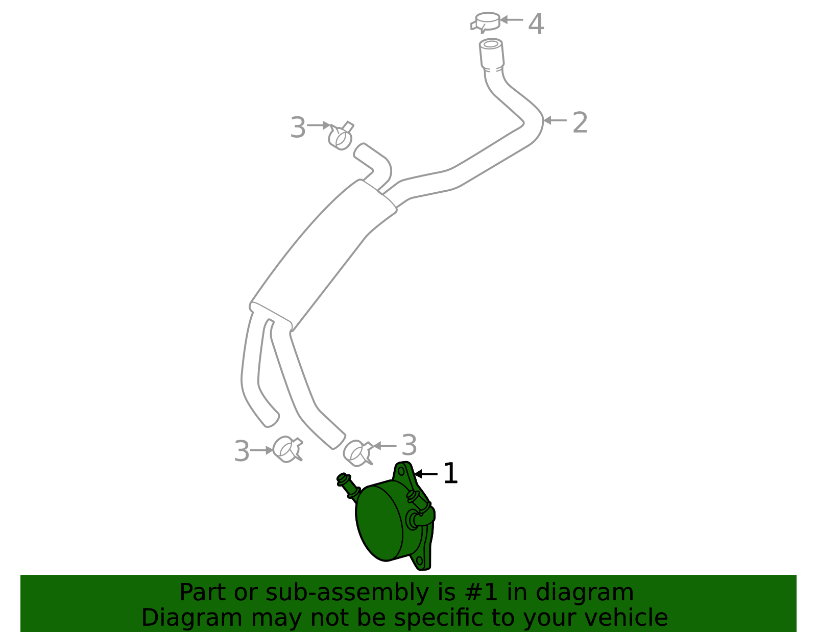 Genuine Toyota Trans Cooler part# 33493-52040 for 2014-2022 Toyota ...