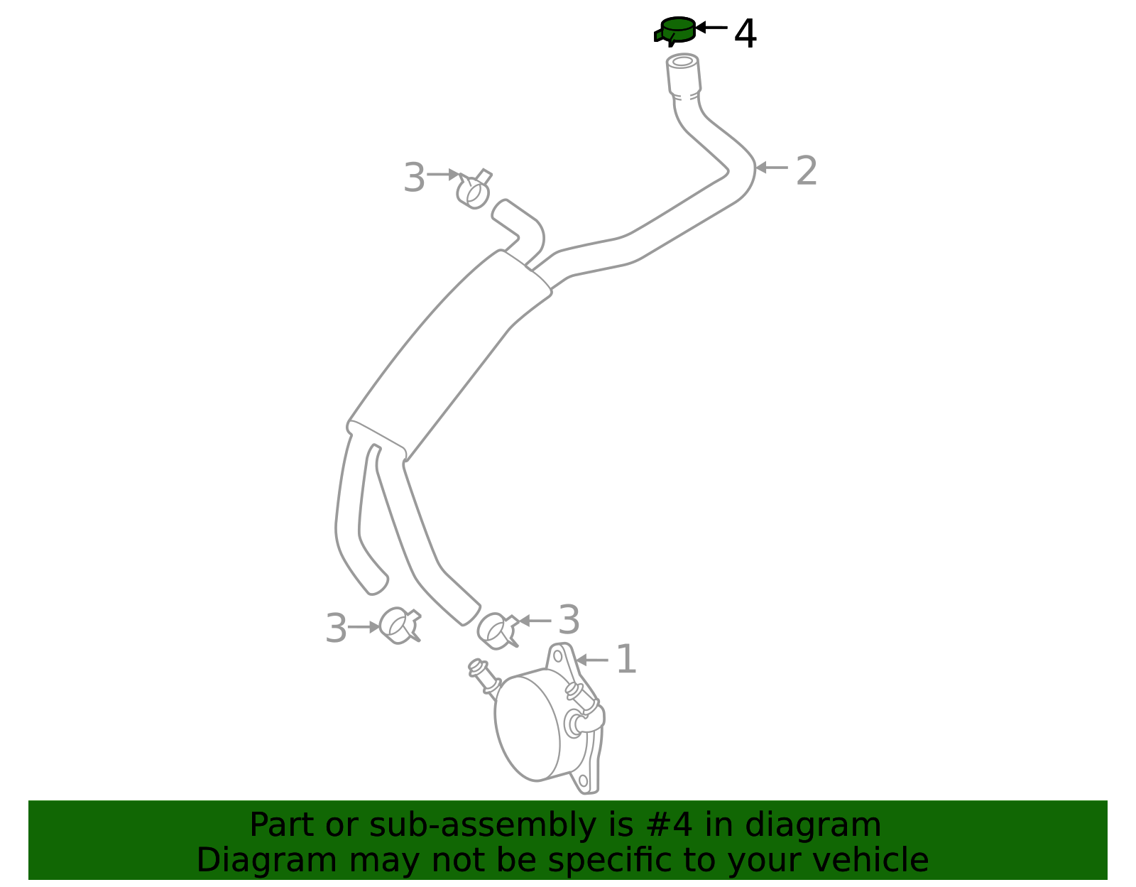 2007-2025 Toyota Radiator Hose Clip or Clamp 96136-42501 | Toyota Parts ...
