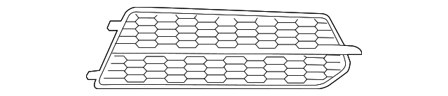 2016-2018 Audi Outer Grille 4G0-807-647-D-BMT | OEM Parts Online