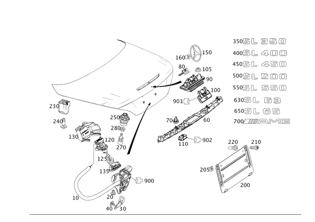 231-757-05-82 - Bracing 2013-2020 Mercedes-Benz | Mercedes-Benz USA Parts