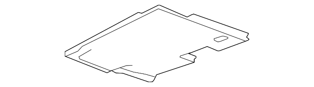 2020-2024 Cadillac CT5 Driver Side Underbody Rear Air Deflector ...