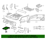 2020-2023 Cadillac CT5 Passenger Side Underbody Rear Air Deflector ...