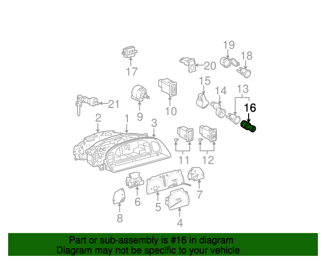 85520-28010 - Cigarette Lighter Element - 1994-2017 Toyota | OEM ...