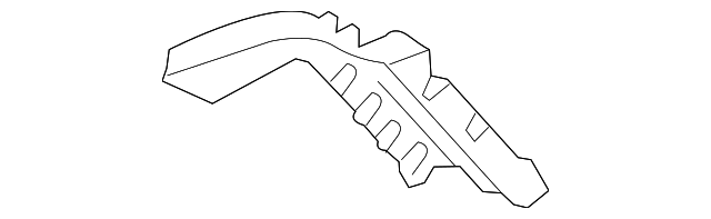 Genuine BMW 41-00-8-497-158 | Fender Rail Reinforcement | FREE Shipping ...