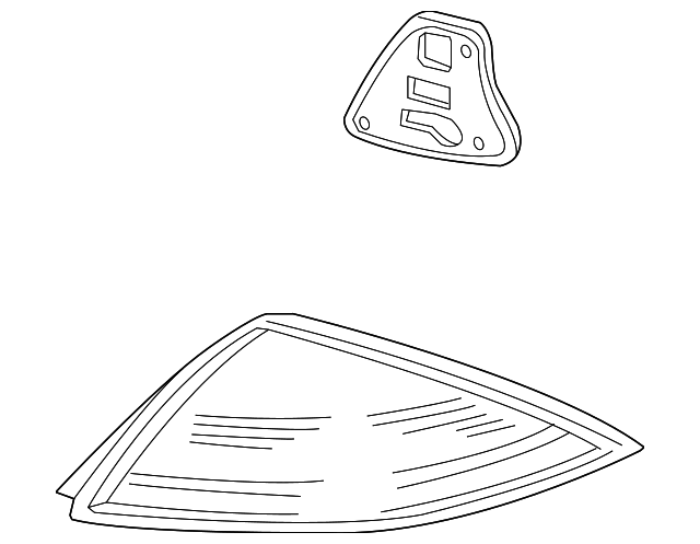 2003-2004 Honda Accord Tail Lamp 33551-SDA-A01 | OEM Parts Online