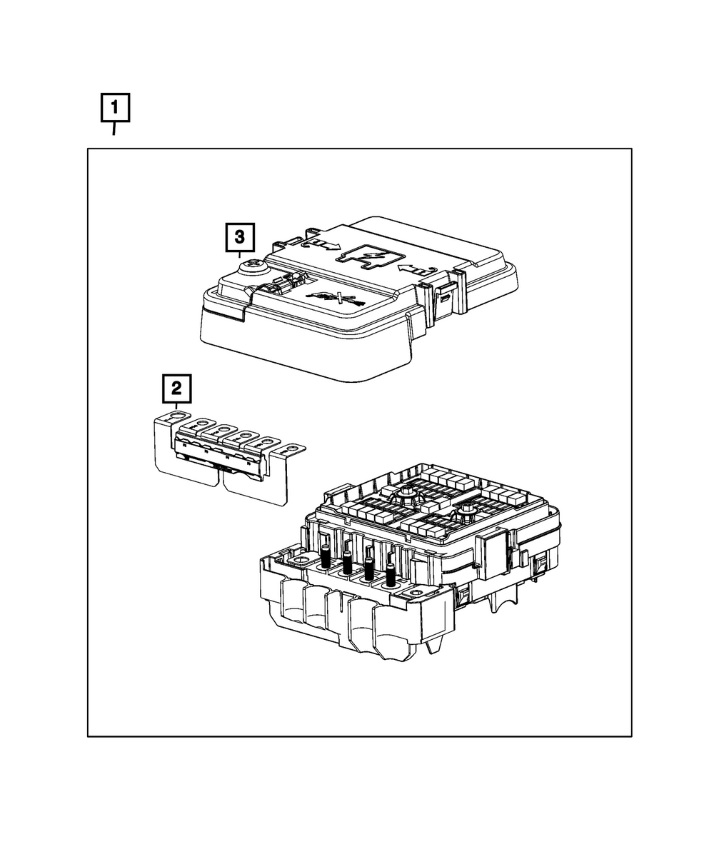 2024 Dodge Charger Daytona Pre Fuse Block Power Distribution Center ...