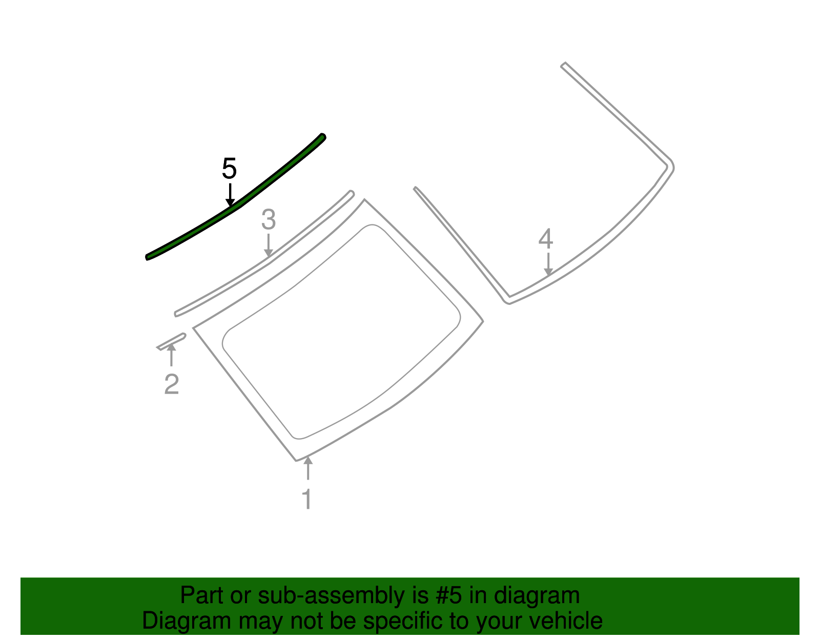 2009-2014 Nissan Maxima Upper Molding 79752-9N02A | Ziegler Nissan of ...